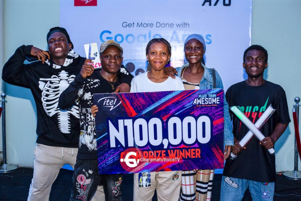 More Than Awesome: The Spectacular itel A70 Campus Tour at Niger Delta ...